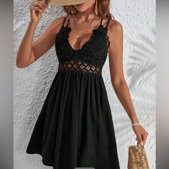 Dresses | Boho Lace Cami Top | Poshmark